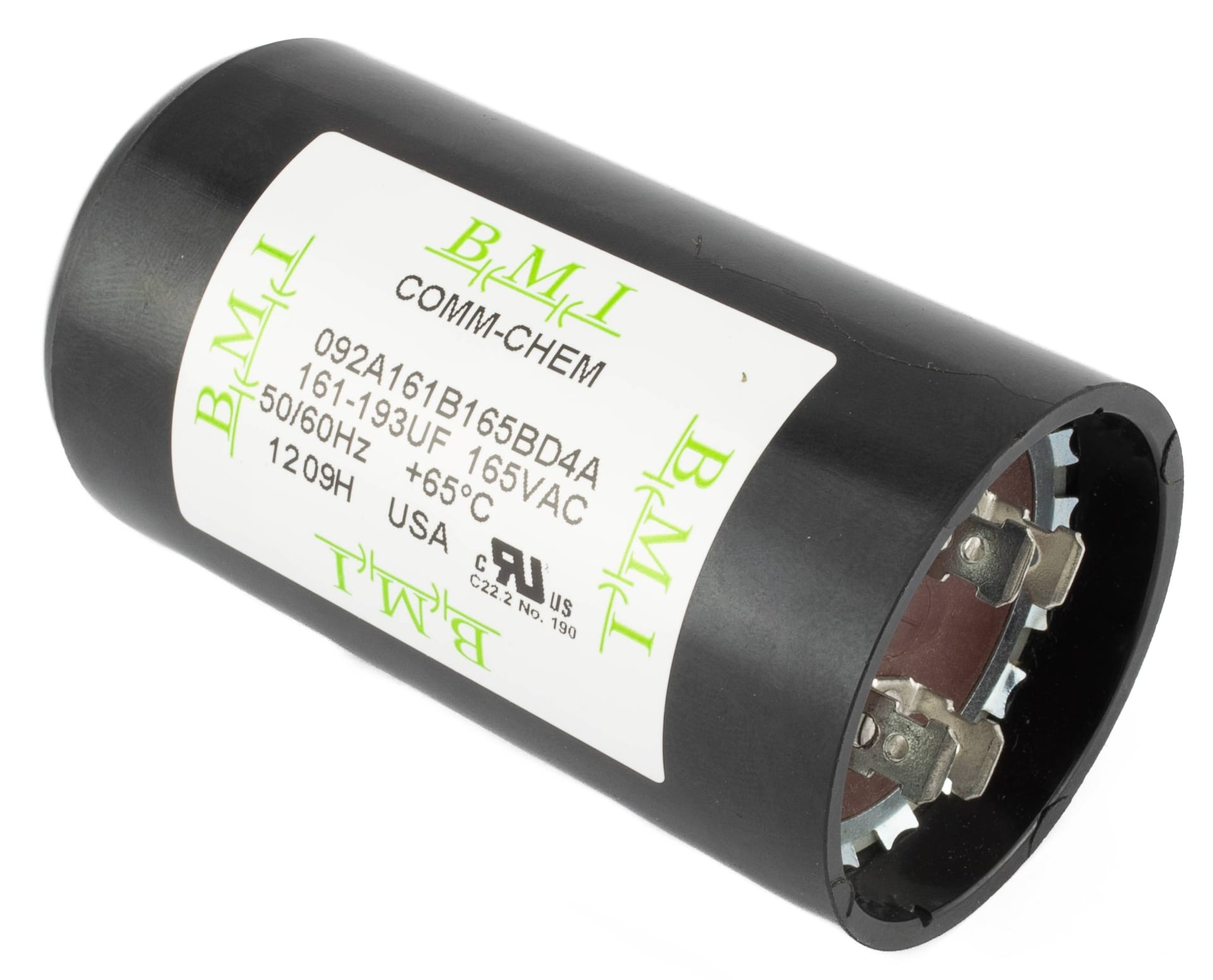 BMI Type 92A AC Motor Start Capacitors - Engineering Supplies