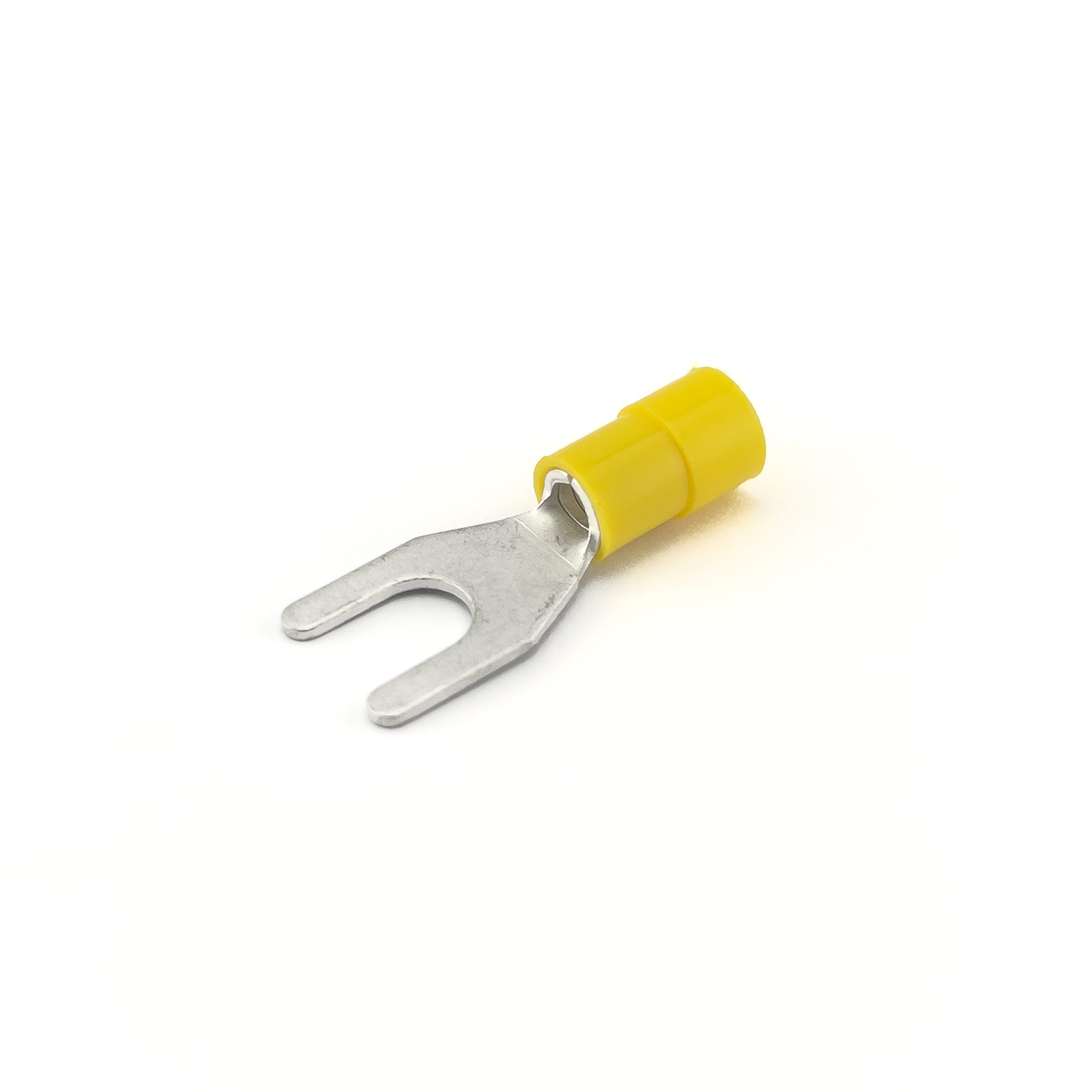 Fork Terminals - 2.5 - 6.0mm2 Yellow - Engineering Supplies