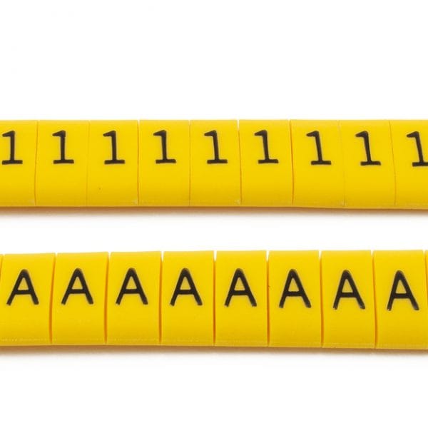 Critchley K-Type Cable Markers (0-9) - Engineering Supplies