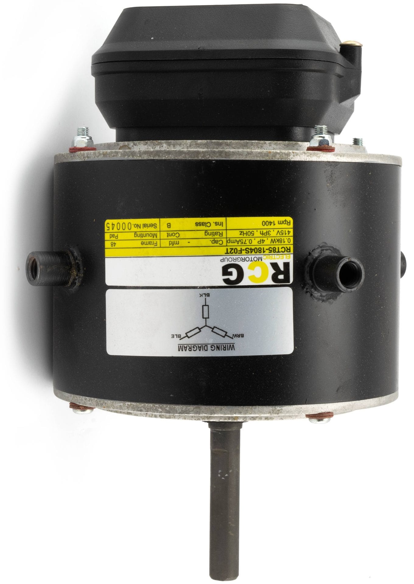 RCT85 Series Single Shaft Condenser Fan Motors Three Phase ...