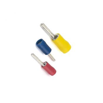 Pin Terminals - 0.5 - 1.5mm2 Red - Engineering Supplies