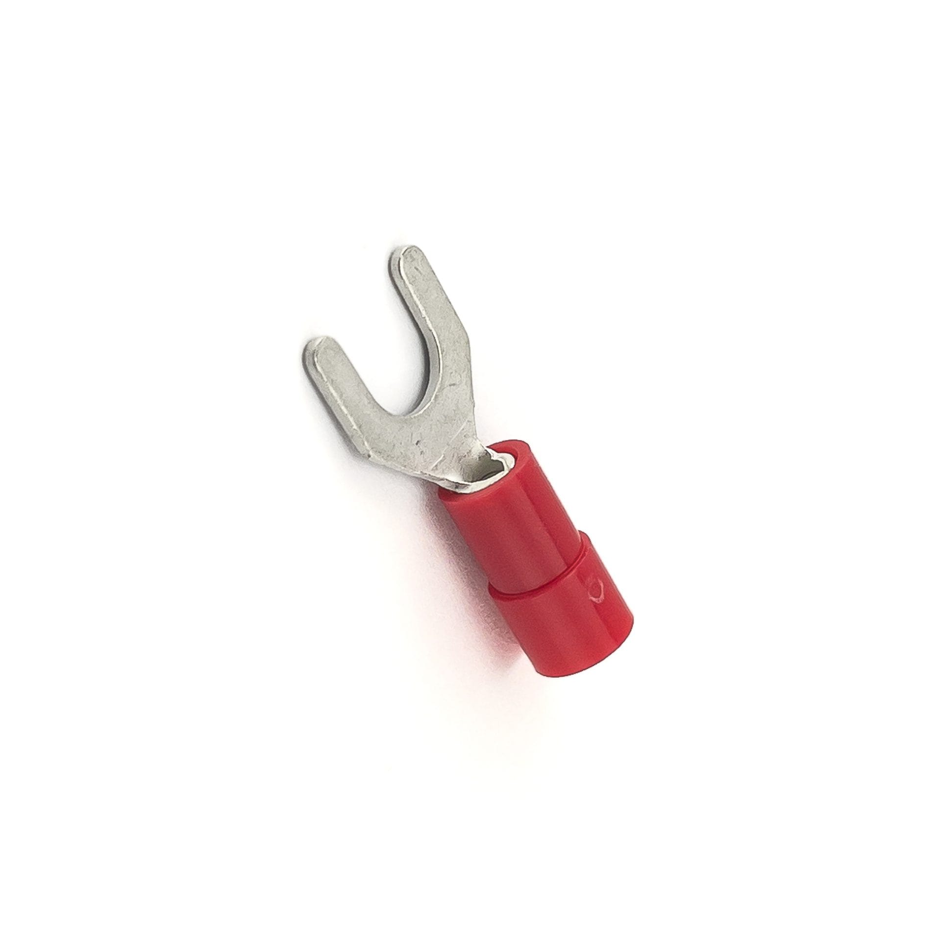 Fork Terminals - 0.5 - 1.5mm2 Red - Engineering Supplies