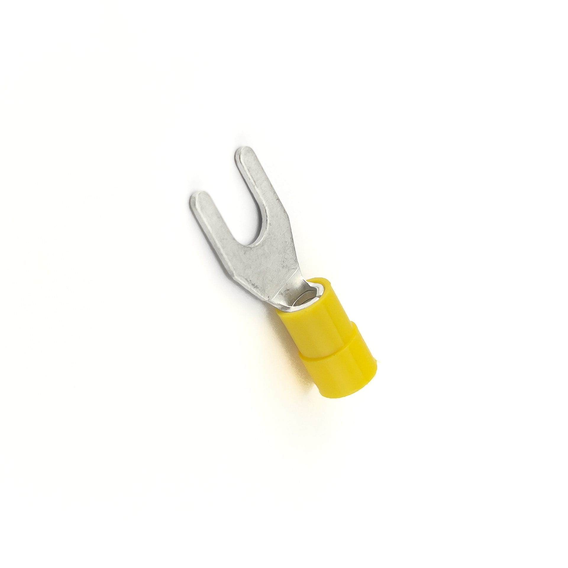 Fork Terminals - 2.5 - 6.0mm2 Yellow - Engineering Supplies